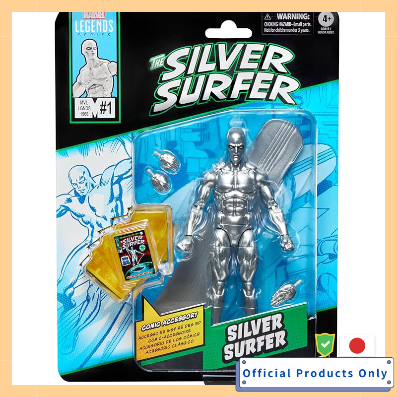 Hasbro MARVEL Legends Series Silver Surfer Action Figure 15 cm G0815 ...
