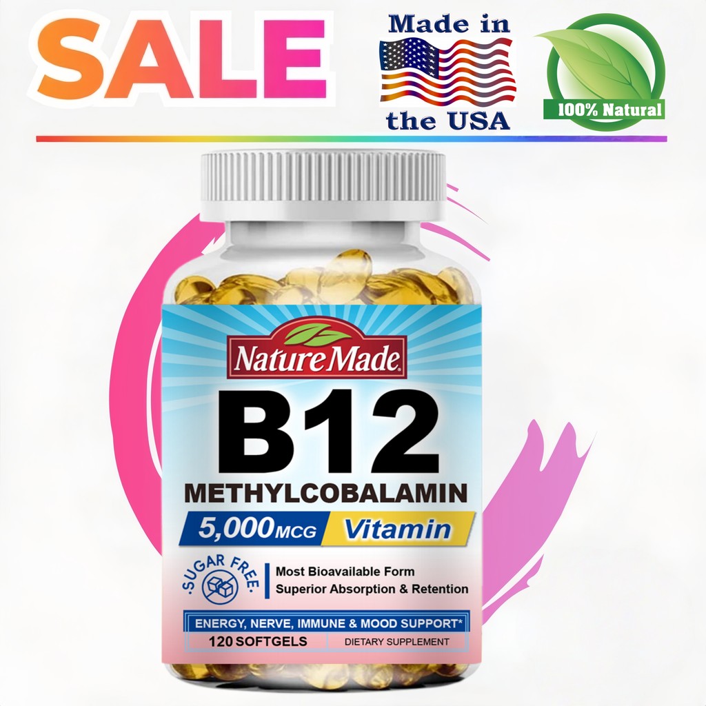 NatureMade Methyl B12 Capsule Supplement - supports energy metabolism ...