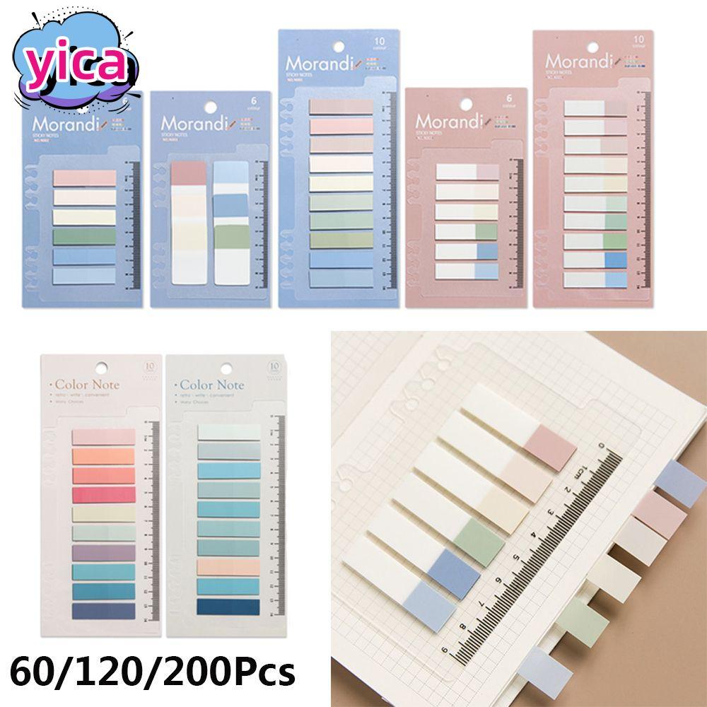 YICA 60/120/200pcs Memo Pad แฟชั่นความแปลกใหม่ Index Flags Label ...