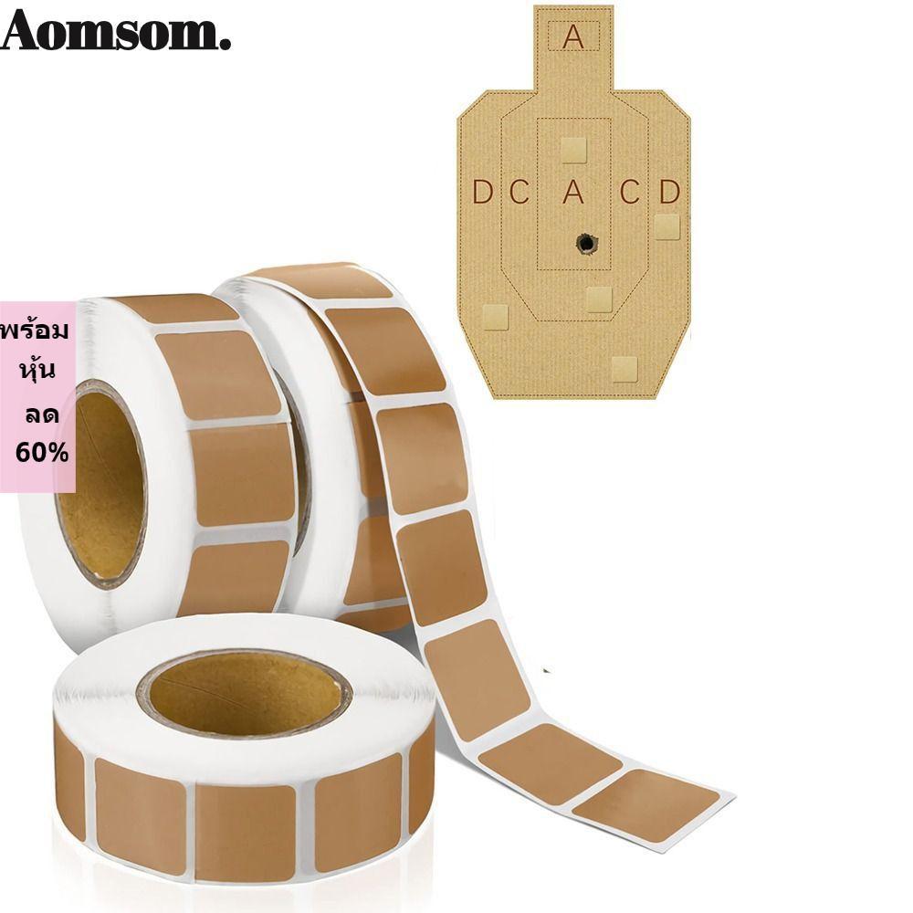 AOMSOM Square Target Pasters, Range Targets สติ๊กเกอร์เป้าหมายกลางแจ้ง ...
