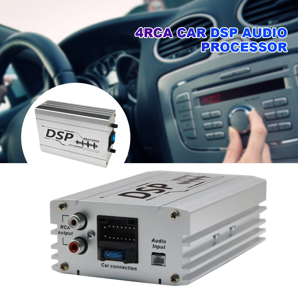 รถ DSP โปรเซสเซอร์เสียงดิจิตอลรองรับการควบคุม APP สําหรับการเพิ่ม ...