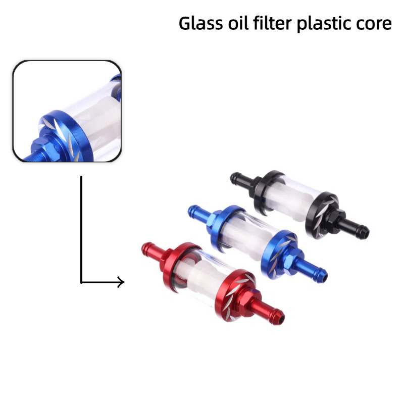 8mm Gas Fuel Gasoline Oil Filter Fuel Hose Fuel Filter For ATV CRF 250R ...