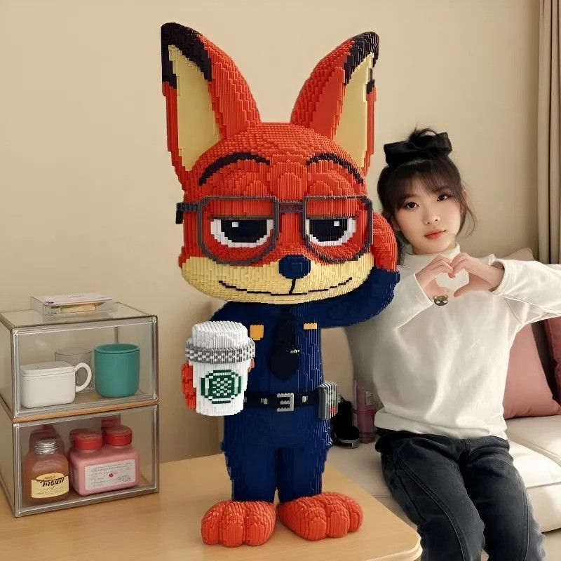Disney Disney Series Judy Nick ใช้งานร่วมกับ Lego Building Blocks ...