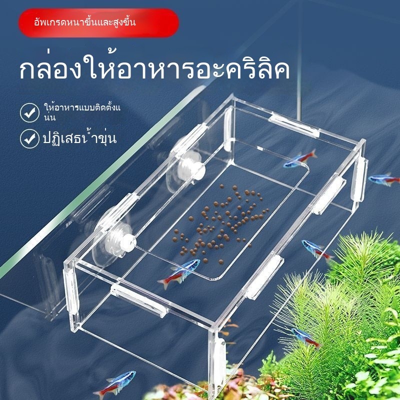 [Fixed Point Feeding Handy Tool] Fish Tank Acrylic Feeder Anti-Drift ...