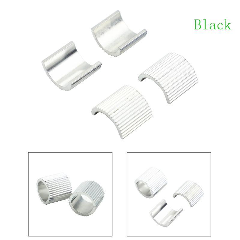 สีดําลด Spacers รถจักรยานยนต์ Handlebar Mount Risers Clamp แปลง Shims ...