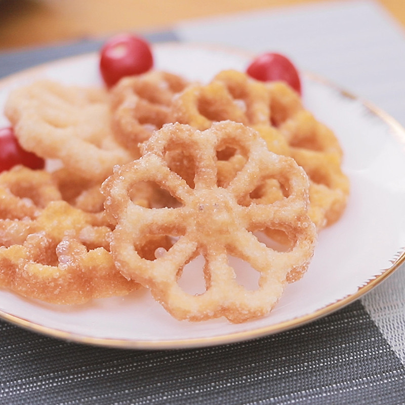 ScoutJie Achappam แม่พิมพ์ Bunuelos แม่พิมพ์พร้อมที่จับ Rosette คุกกี้ ...