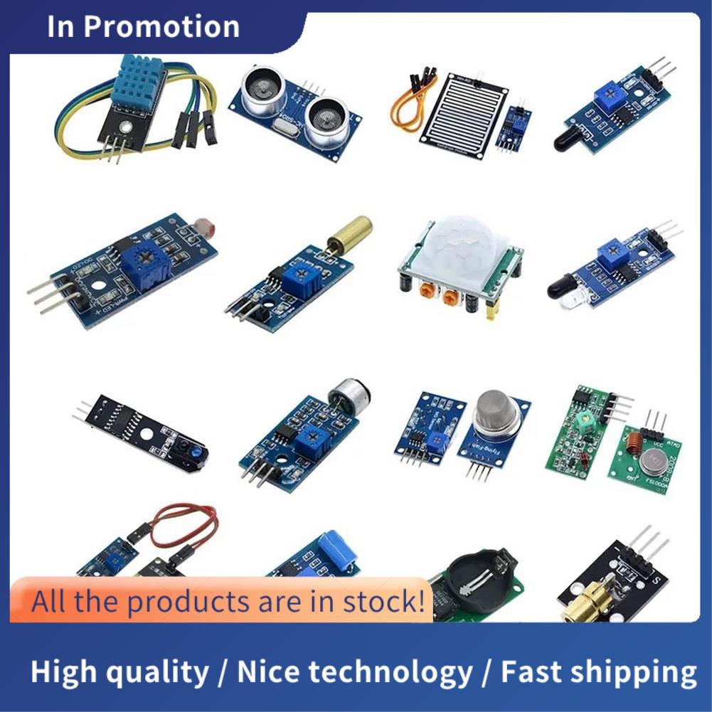 16 in 1 โมดูลชุดการเรียนรู้ชุดเซ็นเซอร์สําหรับ /STM32/ R3/51 Microcontroller | Shopee Thailand