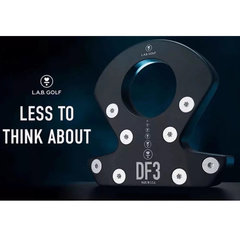 พัตเตอร์กอล์ฟ LAB DF3 ปี 2025 หัวใหญ่สมดุลมั่นคง มีระบบหยิบลูกอัตโนมัติ ...