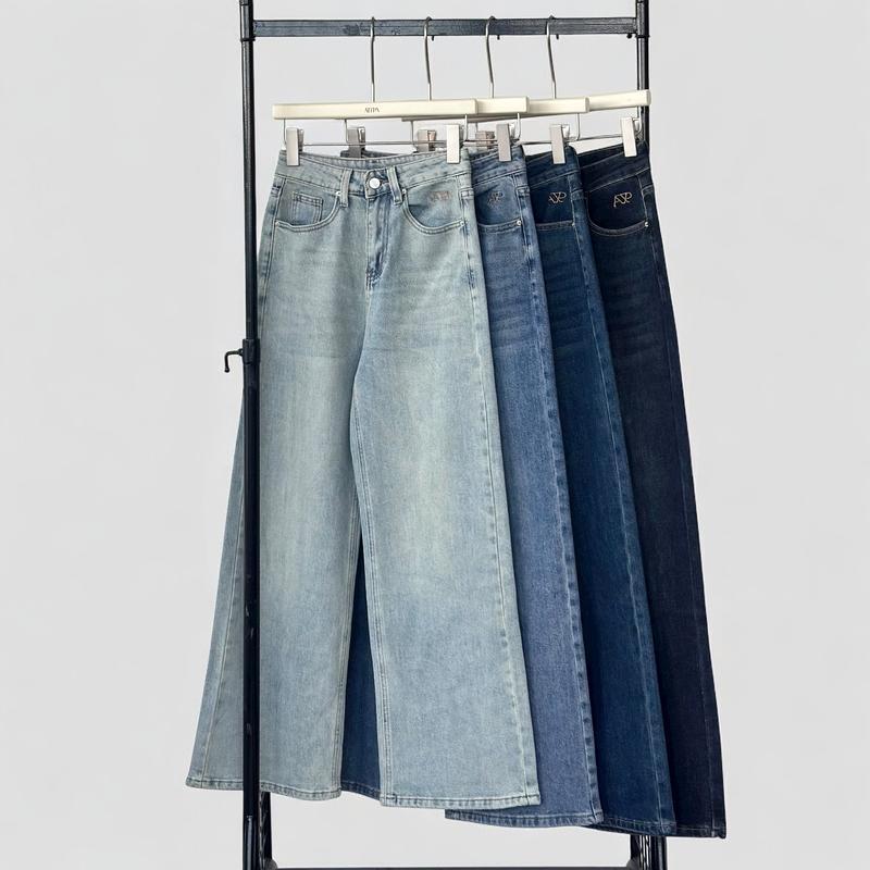 Atipa - Haylie Straight Jeans (#ATP16) กางเกงยีนส์ขายาวทรงกระบอกกลาง ...