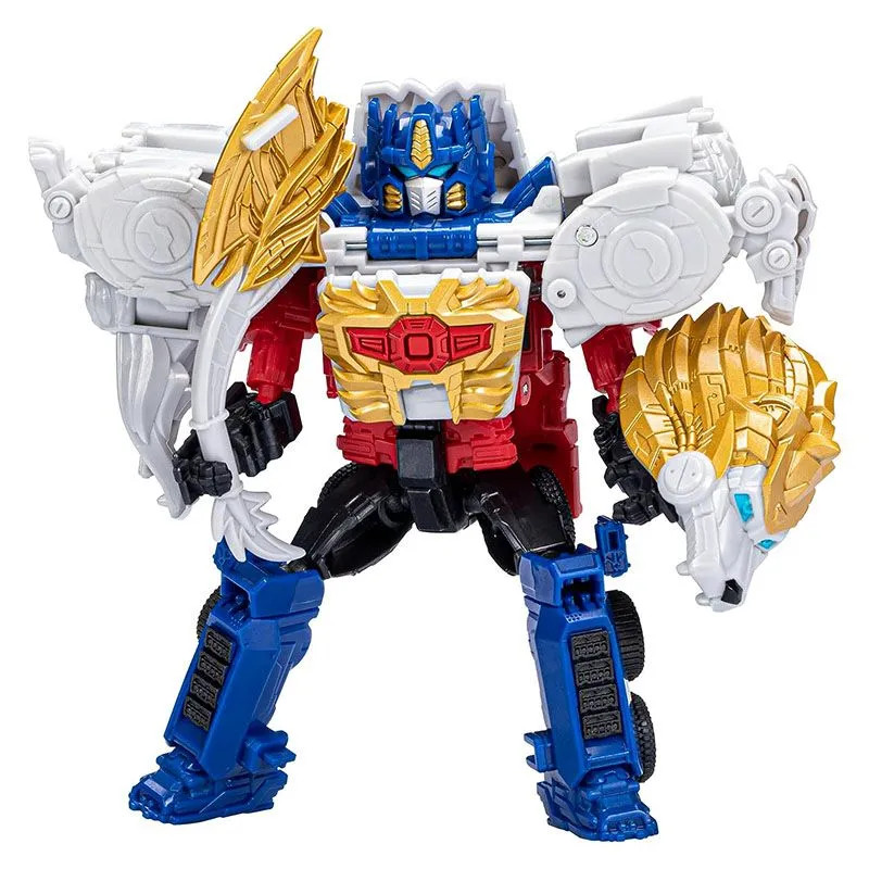 Qun Transforming Toy Beast Combine 2 ชิ้น Optimus Prime White Lion Fit ...
