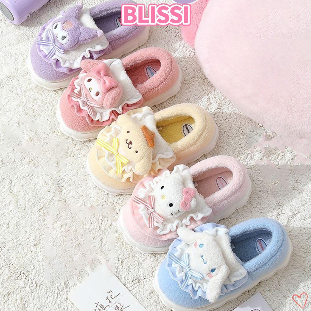 รองเท้าแตะ Hello Kitty สำหรับฤดูใบไม้ร่วงและฤดูหนาว สไตล์จาก Sanrio ...