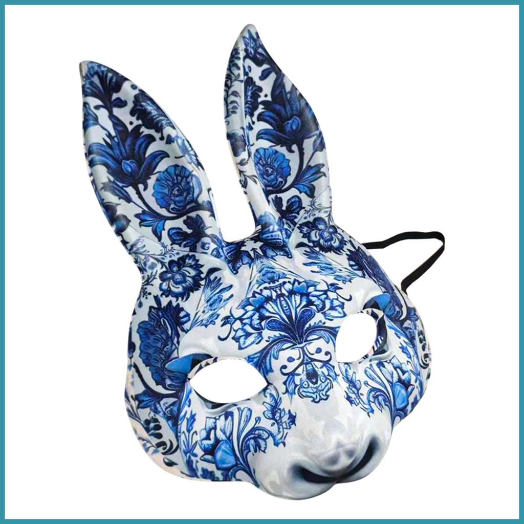Easter Masquerade คอสเพลย์ Masque Creative ฮาโลวีนครึ่งหน้า Bunny ...