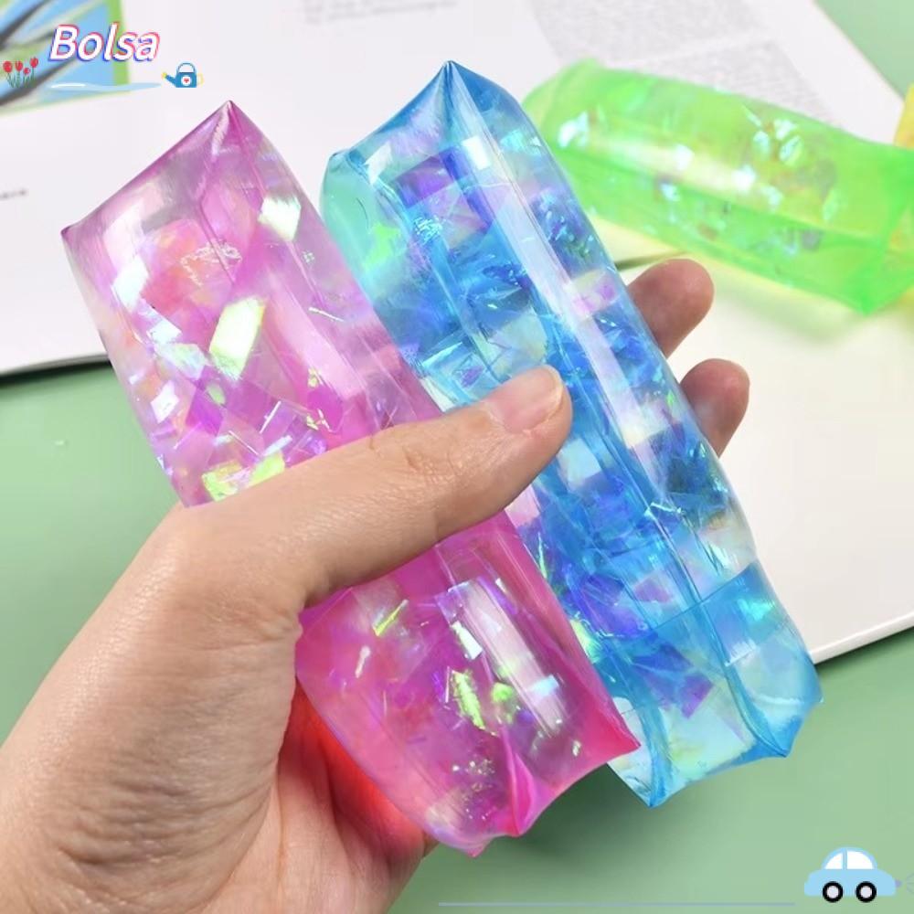 BOLSA Water Snake Fidget Toys, สีสดใสลื่น Tricky Water Wiggler ของเล่น ...