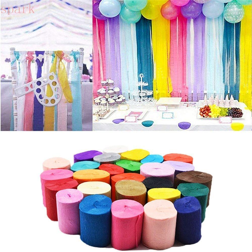SPARKLE Streamer Roll DIY Scrapbooking Handmade Birthday Party เด็กพิธี ...