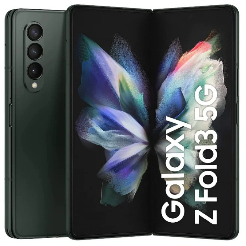 Samsung Galaxy Z Fold 3 Fold3 Dual Sim 5G 7.6 "พับได้ 256/512GB NFC ...