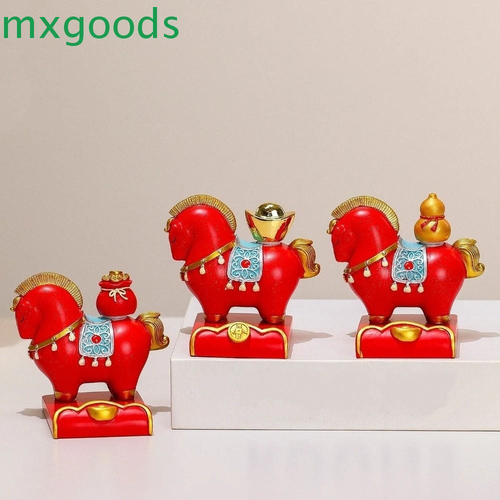 MXGOODS ตุ๊กตาปีม้า สไตล์จีน สำหรับการตกแต่งและการใช้งานเป็นขาตั้งโทรศัพท์ | Shopee Thailand
