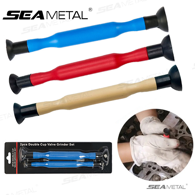SEAMETAL 2 ชิ้นคู่มือวาล์ว Lapping Grinding Sticks ยางควบคุมวาล์ว ...