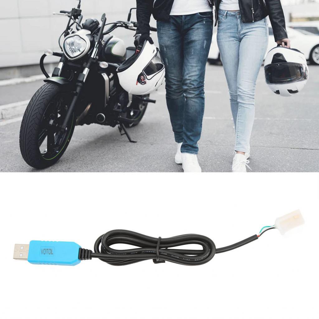 สายเคเบิลควบคุมรถจักรยานยนต์ไฟฟ้า RS323 USB ความไวสูงเข้ากับระบบ TTL ...
