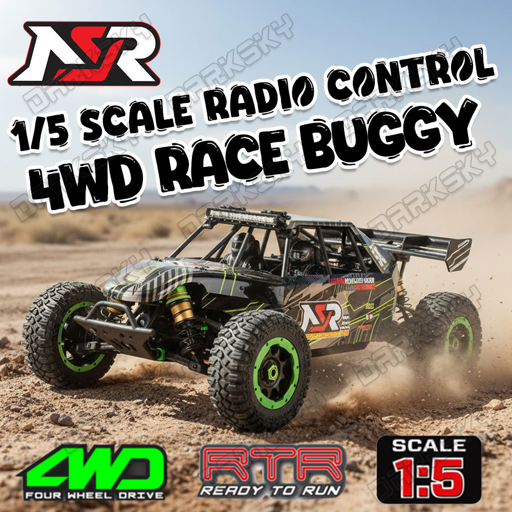 NSR 5XL-E 8S Brushless 4WD RTR 1/5 RC รีโมทคอนโทรลไฟฟ้ารุ่นรถ Off-Road Desert รถบรรทุก Buggy ...