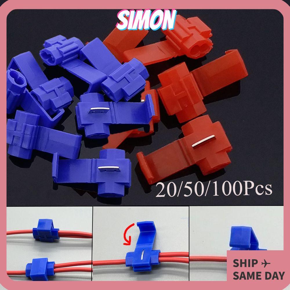 SIMON 20/50/100 ชิ้น Quick Connector Professional ไม่มีสกรู Clamp ...