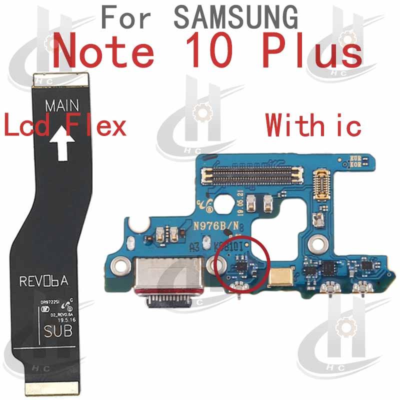 สําหรับ Samsung Galaxy หมายเหตุ 10 Plus 5G N976B N976F USB Connector ...