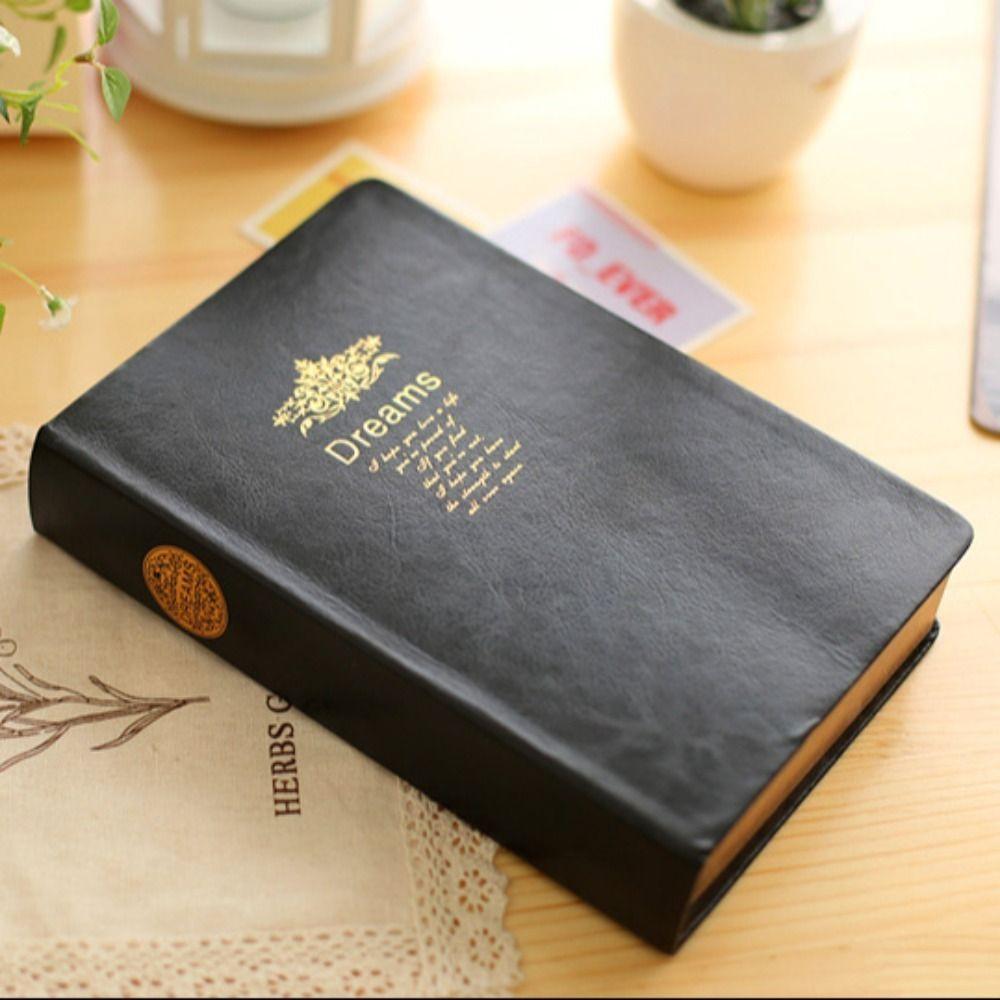 ROSEGOOD Dream Journals Notebook, A5 ทนทาน Retro สไตล์โน้ตบุ๊คหนา ...