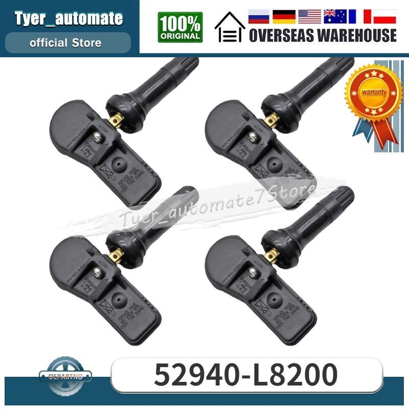 4PCS TPMSเซ็นเซอร์ความดันยาง 433MHz 52940-L8200 52940L8200 เซ็นเซอร์ยาง ...