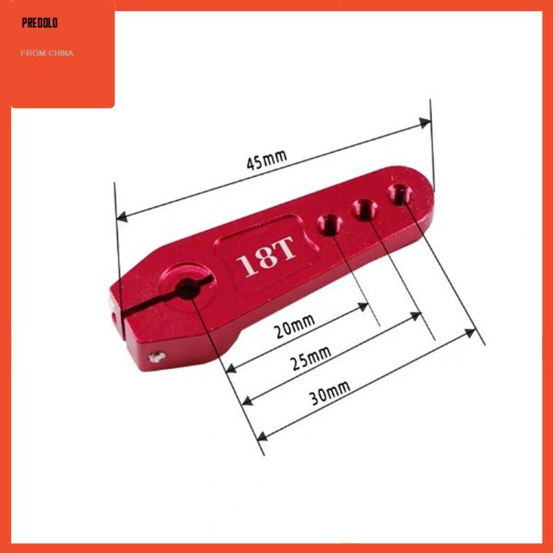 [Predolo] 18T Servo Rocker Arm อุปกรณ์เสริม DIY ติดตั้งง่ายสําหรับเซอร์ ...