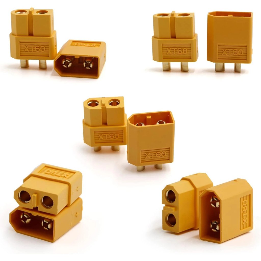 5 คู่ XT60 Connector XT60 ชายหญิง Bullet Connectors ปลั๊กไฟสําหรับ RC ...