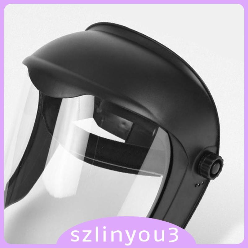 [Szlinyou3] หมวกกันน็อค Face Shield W/ Clear Visor Anti Fog Grinding ...