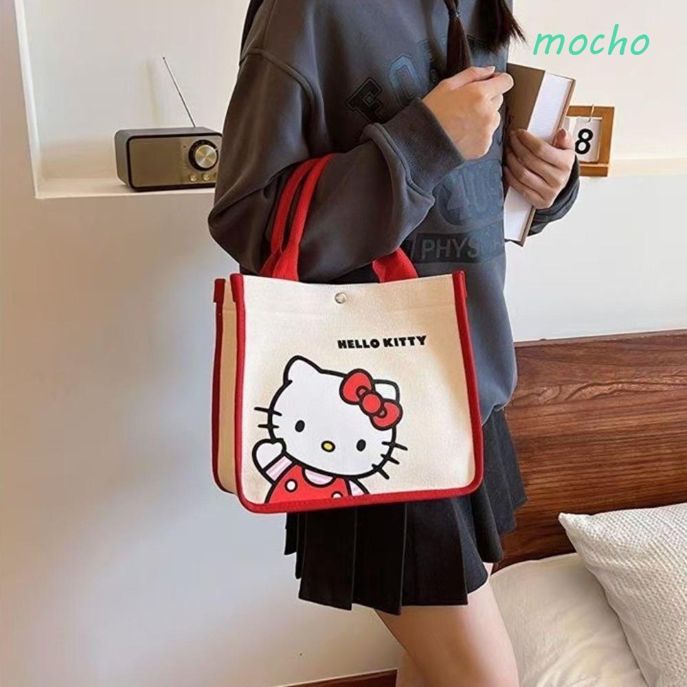 MOCHO กระเป๋าถือการ์ตูน Kt Cat Pochacco Kuromi และ My Melody แบบ tote ...