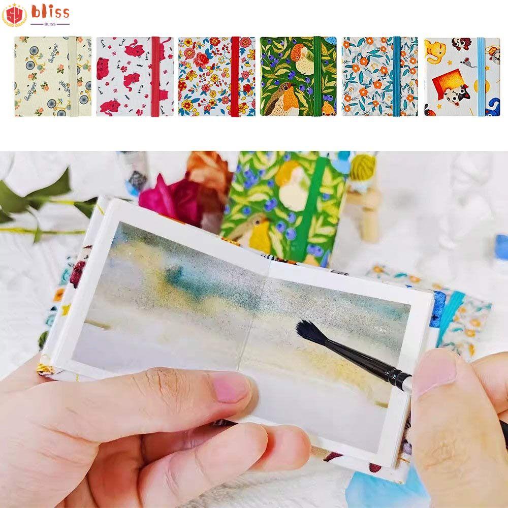 BLLISS สมุดวาดรูป, กระดาษแบบพกพา Mini Drawing Book, Creative Gift ...