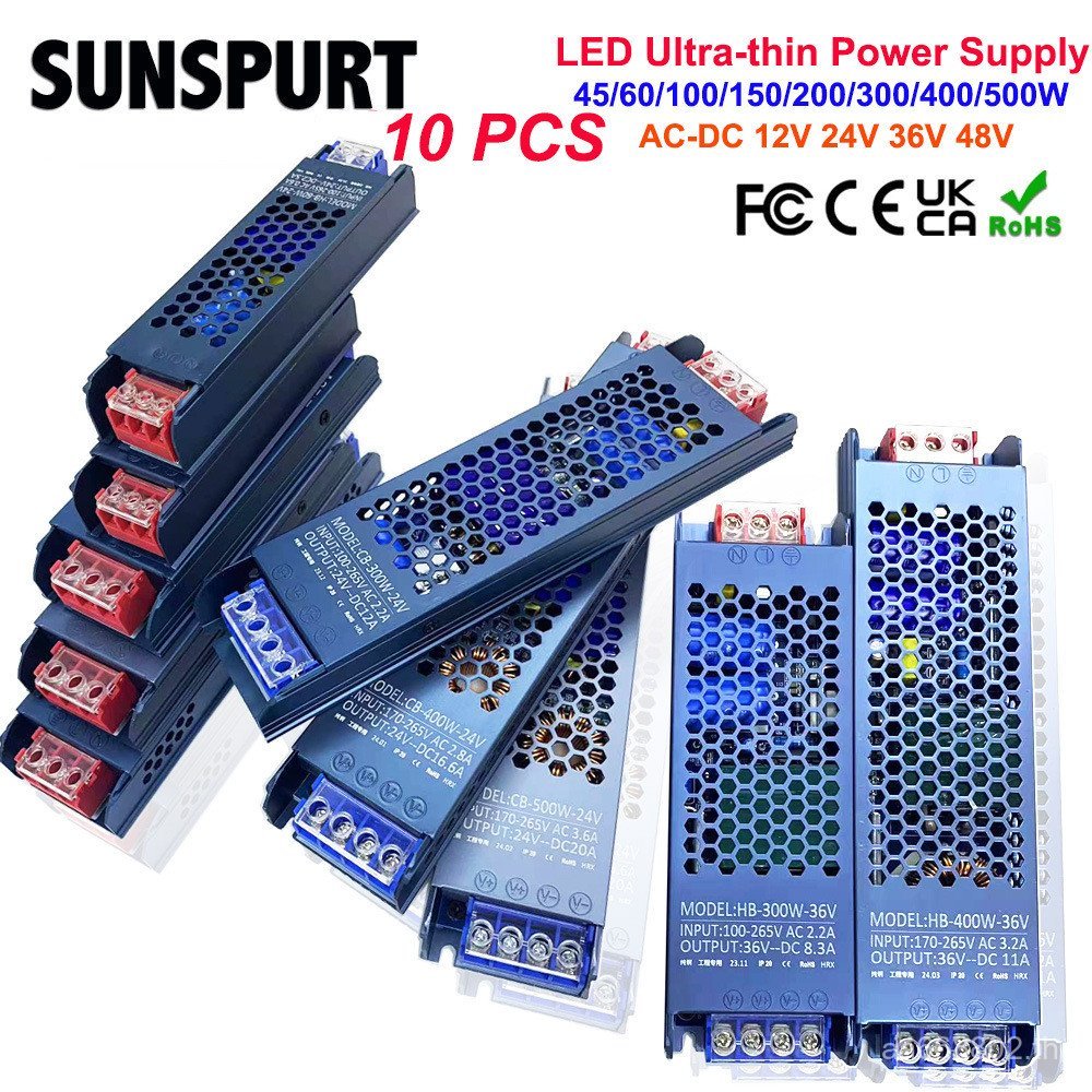 Led Linear Light Strip Transformer 220V 110V ถึง 12V24V48 Strip ...
