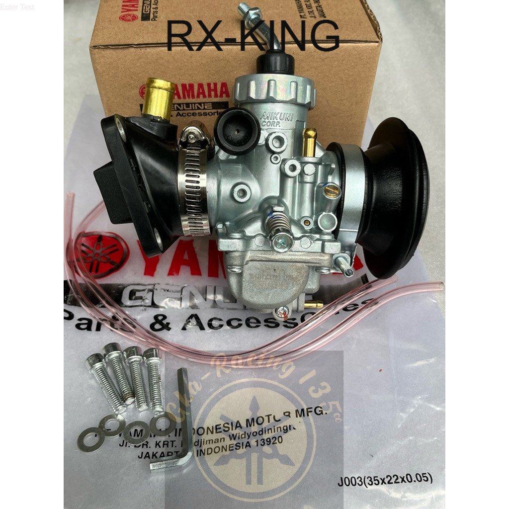 YAMAHA RX KING CARBURETOR COMPLETE INTEK และชุดกรองยาง CLAMP | Shopee ...