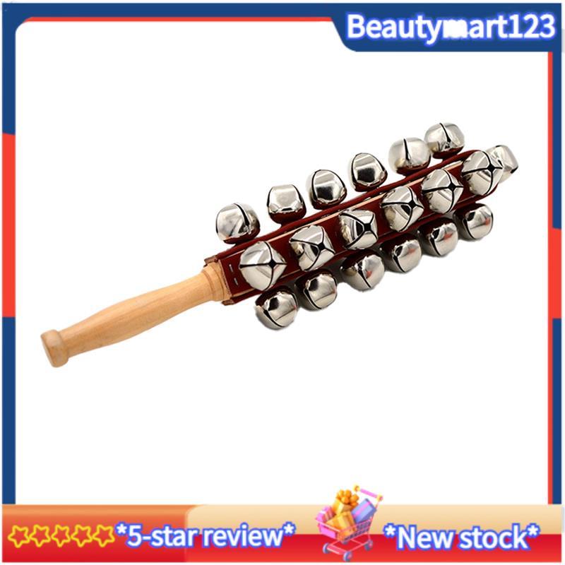 BM1 PCS Hand Sligh Bells ไม้ Shaker Jingle Bells Stick เครื่องดนตรี ...