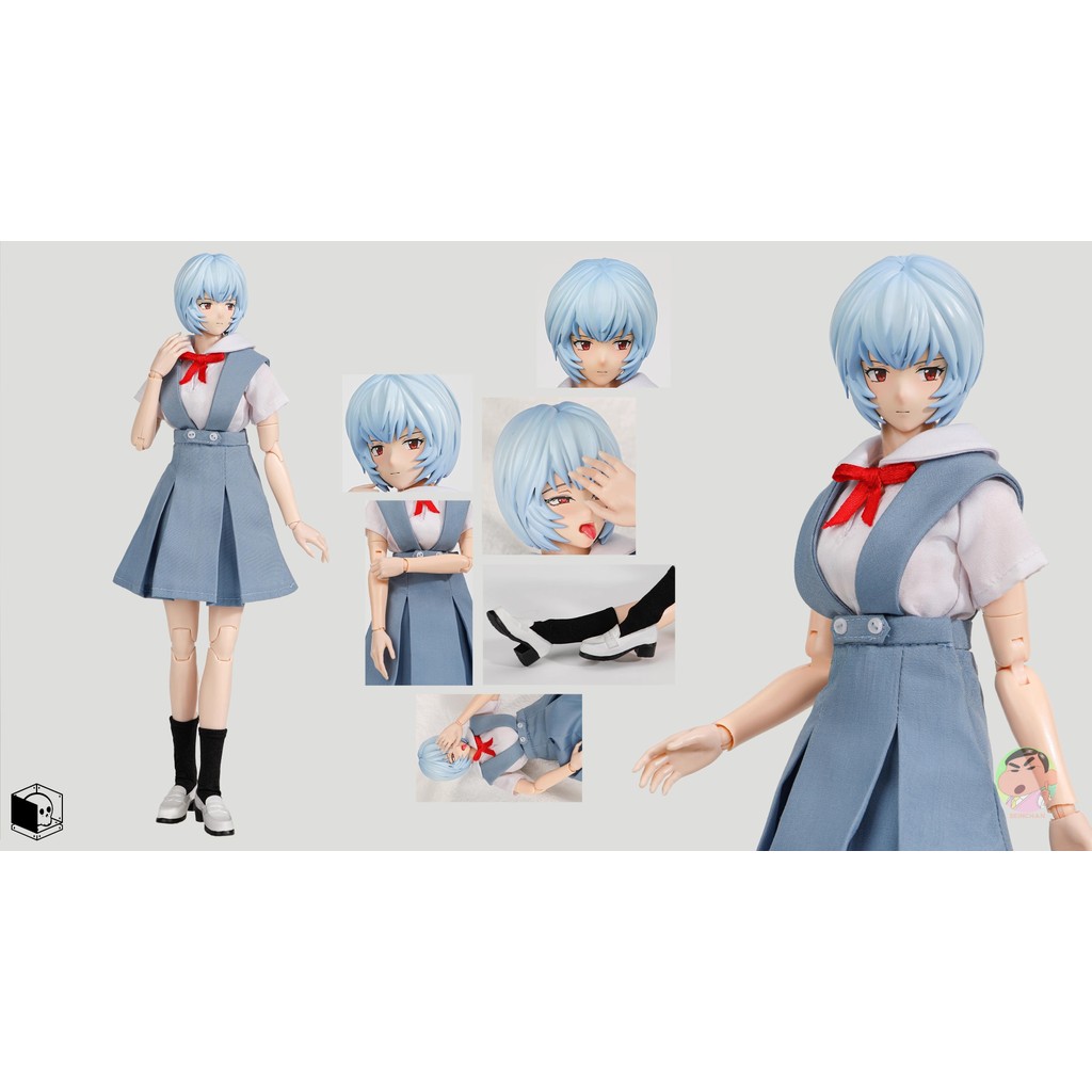 Bone Box Toys 1/6 Neon Genesis Evangelion Rei Ayanami Action Figure ...