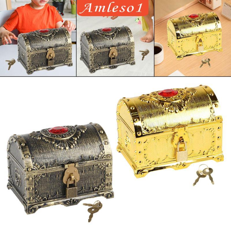 [แอมเลโซ1] Pirate Treasure Chest Adventurous Treasure Box Pirate ...