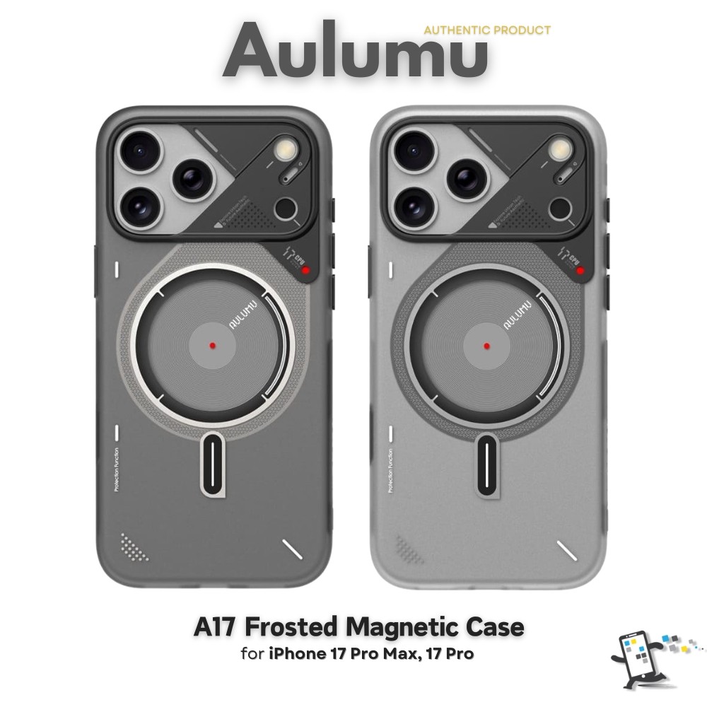 Aulumu A17 Frosted Magnetic Case เคสสำหรับ iPhone 17 Pro Max และ iPhone ...