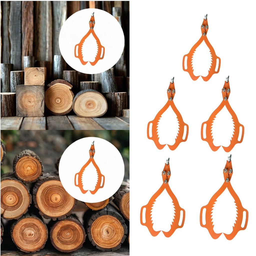 [unjitsh] Loggongs Grab Wood Claw โลหะผสมเหล็ก Heavy Duty Block Grapier ...
