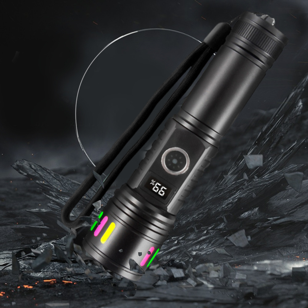 ไฟฉาย LED 1000LM อลูมิเนียม กันน้ำ ใช้งานได้ทั้งการตั้งแคมป์และการเดิน ...