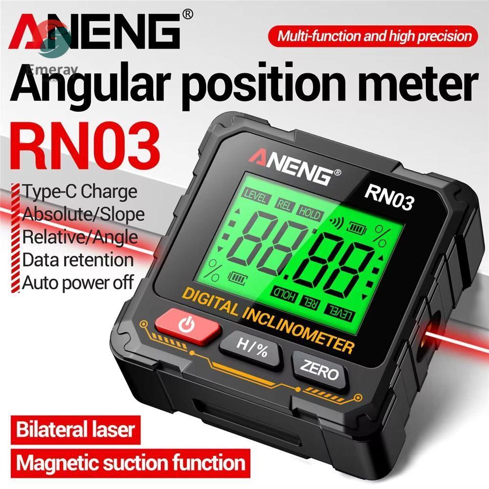 EMERAY Digital Inclinometer,มัลติฟังก์ชั่นแม่เหล็กเลเซอร์ Inclinometer ...