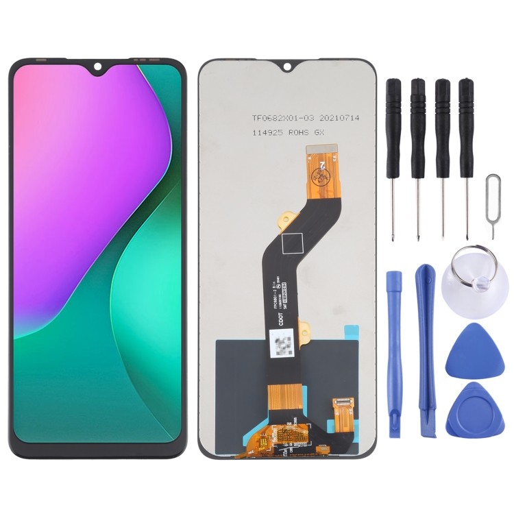 มาใหม่อะไหล่หน้าจอ LCD และ Digitizer Full Assembly สําหรับ Infinix Hot ...