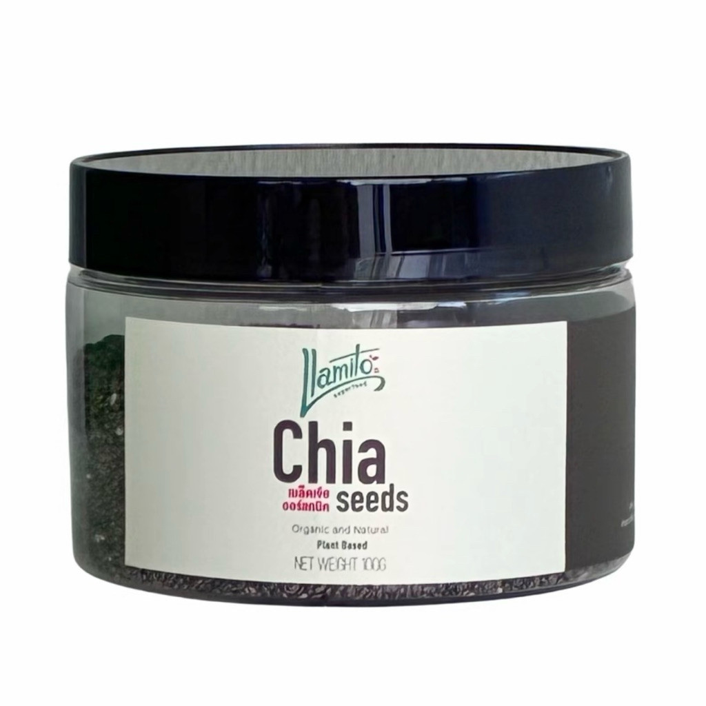 Llamito Organic Chiaseed (100g.) เมล็ดเจีย ยามิโตะ | Shopee Thailand