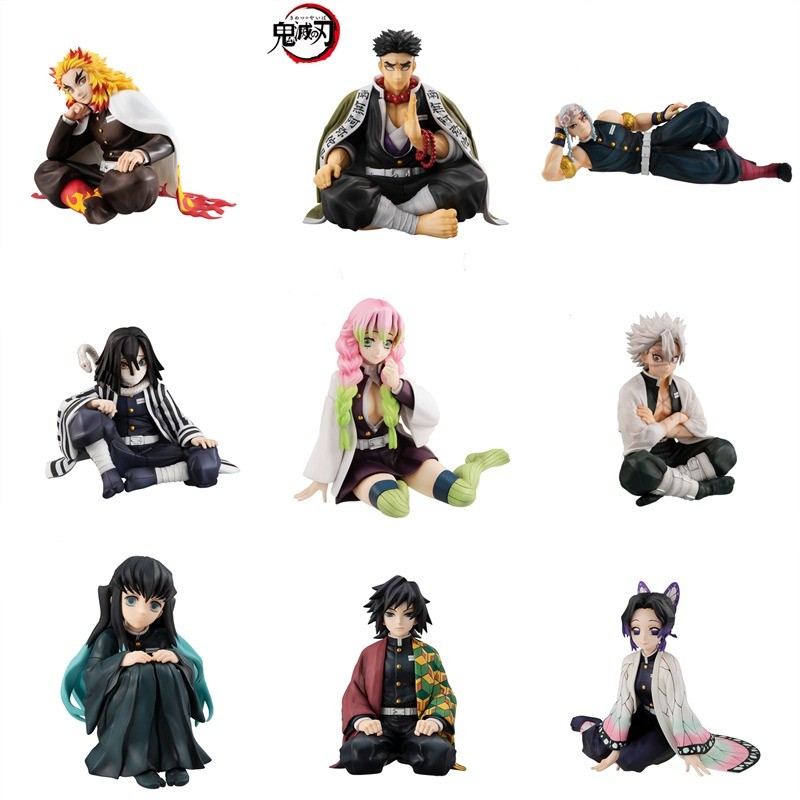 Megahouse GEM Demon Slayer palm-sized Figure - Tokito, Tomioka, Inosuke ...