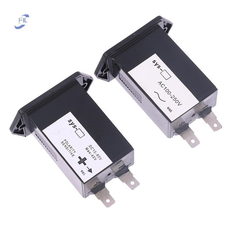 FIL 6 หลัก 100-250V AC 10-80V DC ชั่วโมง Meterplete ปิดผนึกควอตซ์ Timer ...