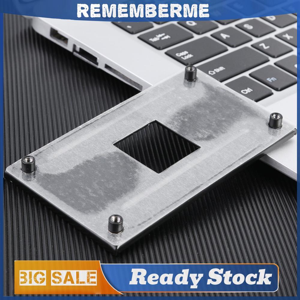 PC CPU Cooler Holder โลหะแผ่นด้านหลังเมนบอร์ด Backplate สําหรับ AMD AM4 ...