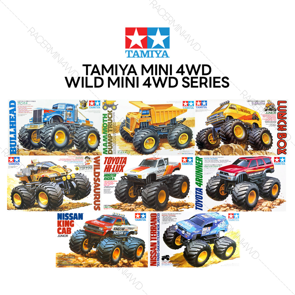 TAMIYA Wild Mini 4WD Series 17003 17006 17007 17008 17009 17010 17011 ...