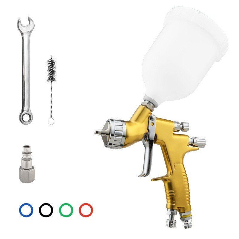Calibre Spray Gun Finish Lisen สเปรย์สีปืน HVLP1.3 จัดส่งฟรี GTI รถนิว ...