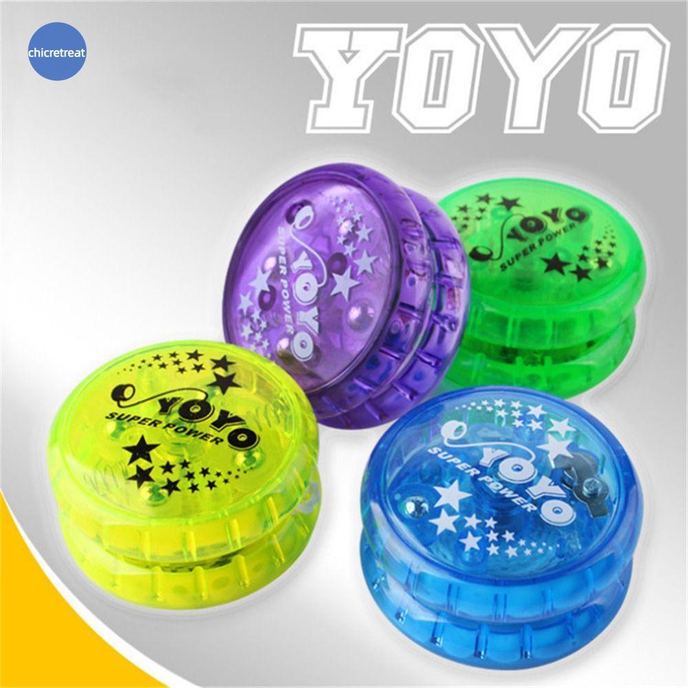 CHICRETREAT Yoyo Ball, YoYo กระพริบเรืองแสงความเร็วสูง, ของเล่นตลก ไฟ ...