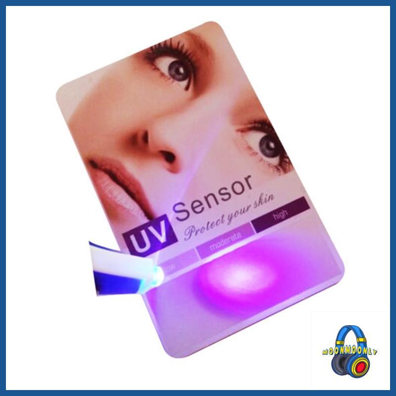 MOON 10 ชิ้นชุดสัตว์เลื้อยคลาน Terrarium UVB Test Card UV Light โคมไฟ ...